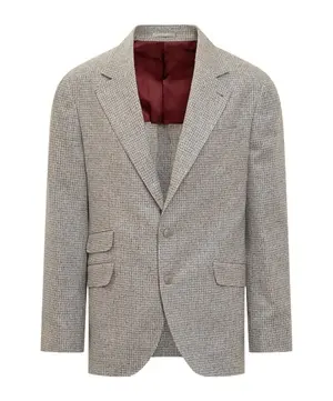 Brunello Cucinelli Single-breasted Tailored Jacket - No