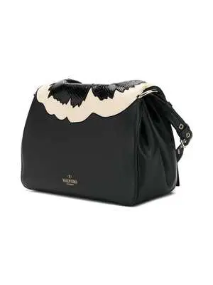 Valentino Garavani Flap Shoulder Bag - Black