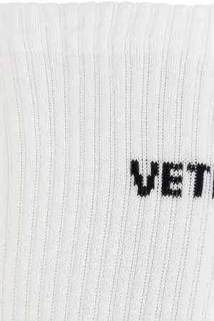 Vetements Logo Socks