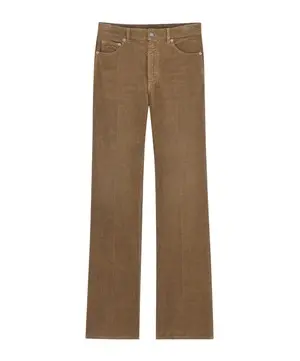 Saint Laurent Belt Loop Casual Pants - Autumn Leaves