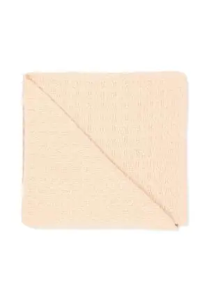 Chloé Logo-knit Cotton Blanket