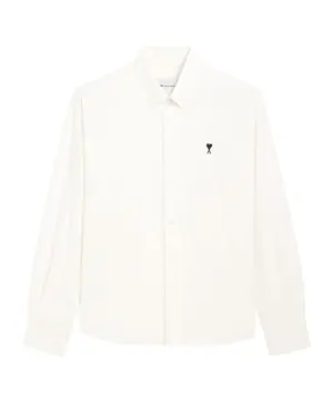 AMI Paris Long-sleeved Shirt - White