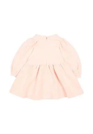 Chloé Logo-print Long-sleeve Dress