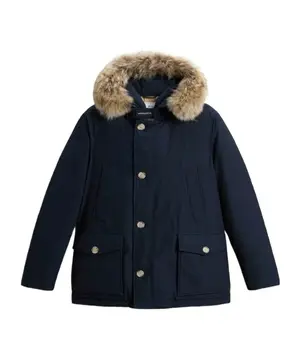 Woolrich Arctic Detachable Fur Anorak - Black