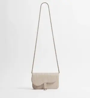 Dior Medium Saddle Pouch With Chain