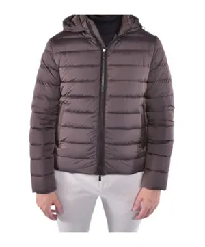 MOORER Eurico Hooded Down Jacket - Black