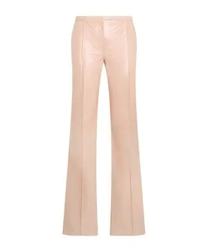 Philosophy Di Lorenzo Serafini High-shine Finish Wide-leg Trousers - Pale Pink