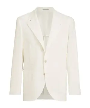 Brunello Cucinelli Linen Deconstructed Blazer