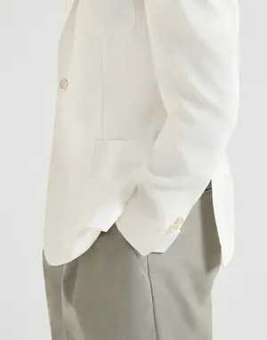 Brunello Cucinelli Linen Deconstructed Blazer