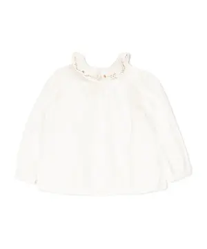 Bonpoint Long-sleeved Shirt - White