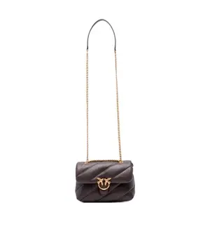Pinko Flap Shoulder Bag - Black