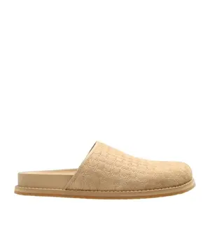 Amiri Round-toe Slippers - Beige