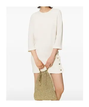 TWINSET Long-sleeve Dress With Button Details