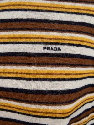 Prada Short-sleeved Knit Top