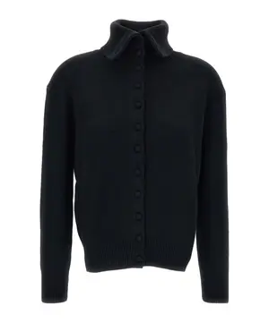 LISA YANG Long-sleeve Cardigan - Black