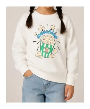 Moschino Popcorn-print Sweatshirt