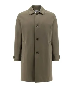 Aspesi Single-breasted Long-sleeved Coat