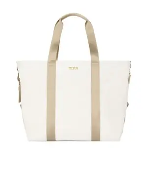Tumi Double-handle Handbag - Off-white/tan