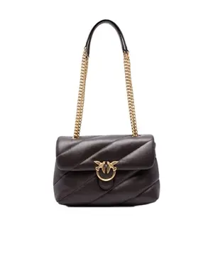 Pinko Flap Shoulder Bag - Black