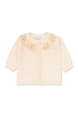 Bonpoint Two-piece Set Of Button-down Sweater And Trousers