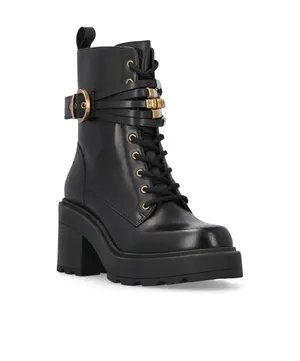Pinko Block-heel Lace-up Ankle Boots
