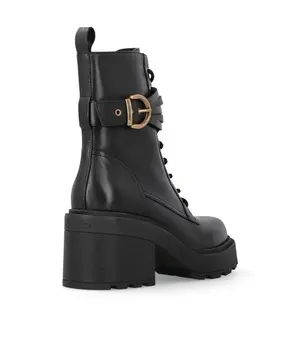 Pinko Block-heel Lace-up Ankle Boots