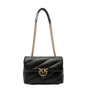 Pinko Flap Shoulder Bag - Black