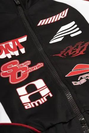 Amiri Logo-print Panelled Jacket