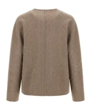 MANZONI 24 Long-sleeve Button-up Jacket