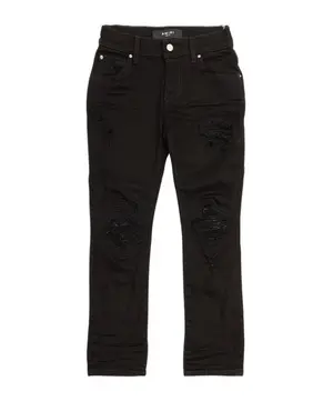 Amiri Belt Loop Jeans - Black
