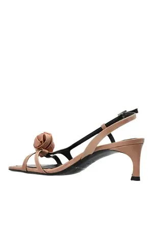 ROTATE BY BIRGER CHRISTENSEN Square-toe High-heeled Sandals