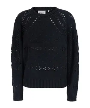 Isabel Marant Étoile Luce Open-knit Jumper - Black