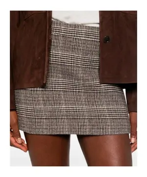 Ermanno Scervino Check-pattern Mini Skirt
