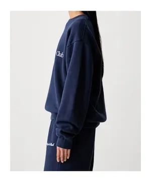 SPORTY  RICH Sporty & Rich Crewneck Long Sleeve Sweatshirt