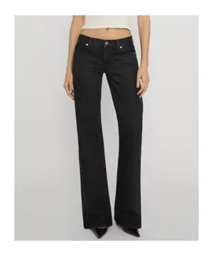 FRAME Amelia Wide-leg Flared Jeans - No