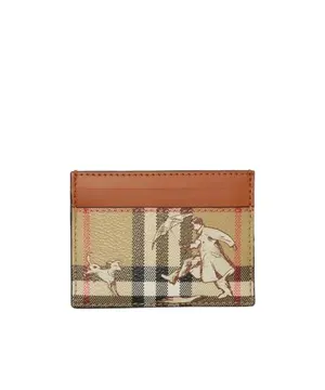 Burberry Check Mates Card Case