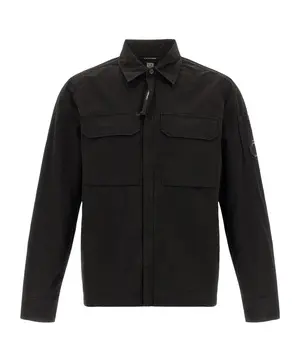 C.P. COMPANY Lens' Overshirt - Black