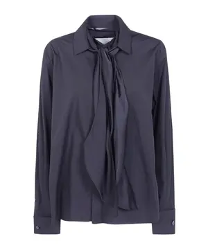 Sacai Long-sleeved Shirt - Black