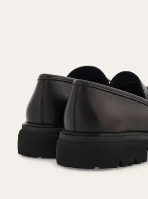FERRAGAMO Gancini Embellishment Moccasins