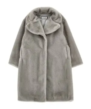 Monnalisa Plush Fur - Grey