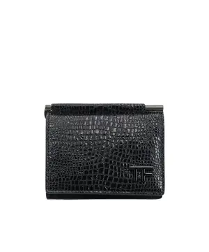 TOM FORD Bi-fold Cardholder - Black