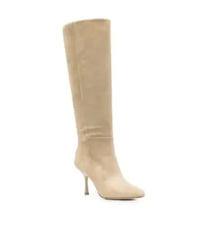 STUART WEITZMAN Suede Pointed-toe Boots