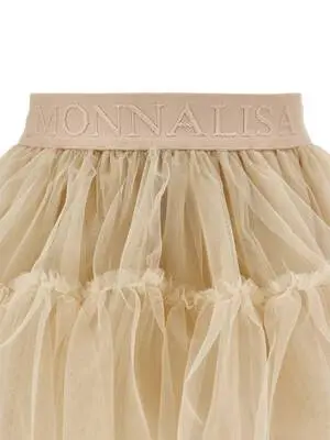 Monnalisa Ruffled Tulle Skirt