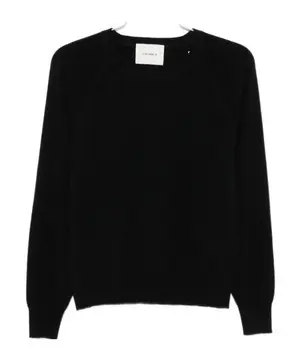 LISA YANG Long-sleeve Crew-neck Sweater - Black