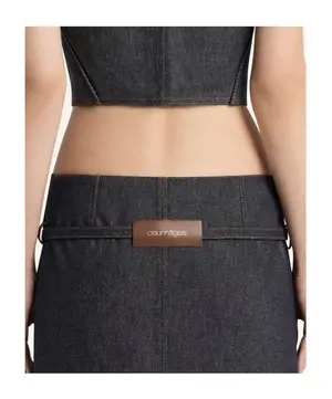 COURREGES Sleeveless Top