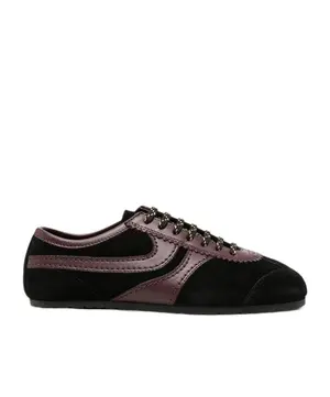 Dries Van Noten Lace-up Low-top Sneakers - Black