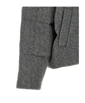Polo Ralph Lauren Cable-knit Puffer Down Jacket
