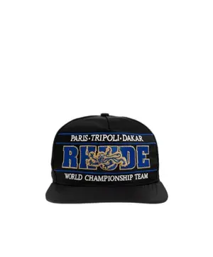 Rhude Graphic Baseball Cap - Black