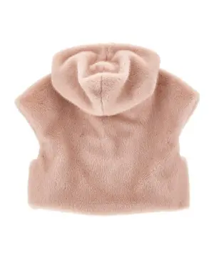 Monnalisa Plush Hood Vest