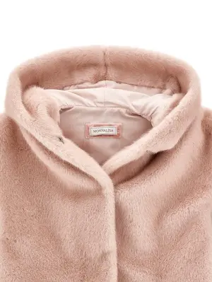 Monnalisa Plush Hood Vest